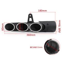 China Custom 51mm Aluminum Motorcycle Exhaust Pipe for Honda CB1000 Customized Modification for sale