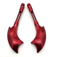 China Gold Aluminium Motorcycle Spare Parts Accessories Side Mirror CNC with by Axe Shapes for sale