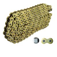 China Customized Gold CRF250 520 Motorcycle Chain for Your Business for sale