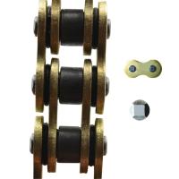 China Customized Gold CRF250 520 Motorcycle Chain for Your Business for sale