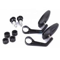 China Universal CNC Aluminium Rearview Mirror Bar End Side Mirrors Sleek and Stylish Design for sale