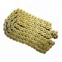China Replace/Repair Purpose Custom Golden Motorcycle Chain 420 428 428h 520 in Custom Color for sale