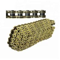 China Replace/Repair Purpose Custom Golden Motorcycle Chain 420 428 428h 520 in Custom Color for sale