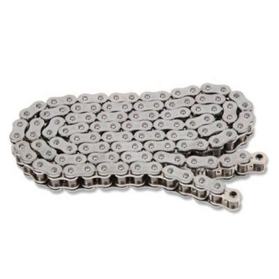China Customized 415 420 428 428h 520 530 Motorcycle Chain with Tensile Strength 17-52kN for sale