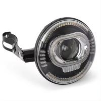 China Custom Modified Round Motorcycle 7 Inch RGB Headlight for Harley Replace/Repair Purpose for sale