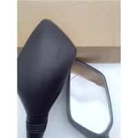 China Black Custom E4 Approved Motorcycle Rear View Mirror Universal Fit for sale