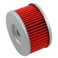 China Red HF137 Motorcycle Oil Filter for Suzuki DR500 DR600 DR750 DR800 Customized Design for sale