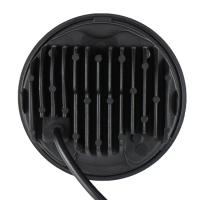 China 40W 5.75 Inch LED Motorcycle Headlight with Customized Logo and Black/Chrome Finish for sale