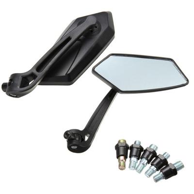 China Mirror Type Plane Mirror Custom Scooter Bar End Side Mirrors for Motorcycles for sale