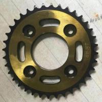 China 36T Steel Rear Sprocket for Honda C100 Motorcycle Customized Size and Teeth Options for sale