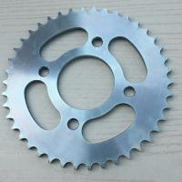 China 36T Steel Rear Sprocket for Honda C100 Motorcycle Customized Size and Teeth Options for sale