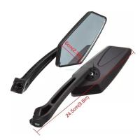 China Mirror Type Plane Mirror Custom Scooter Bar End Side Mirrors for Motorcycles for sale