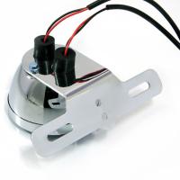 China Vintage Retro Chrome Brake Running Light LED with 12V Motorcycle Tail in Red/White for sale