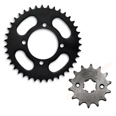 China 45 steel/A3 steel 14T 35T Motorcycle RX115 Sprocket for Yamaha RX 115 Durable Material for sale