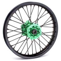 China Front 21*1.6 MX Dirt Bike Wheel Hub Rim Set for Kawasaki KX250F KX450F Black Sample for sale