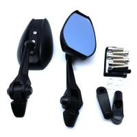 China Convex Surface Aluminum Alloy Modified Motorcycle Side Mirror Universal for TANAX AOSAEX for sale