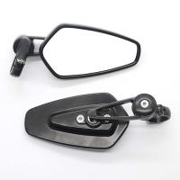 China Aluminum Alloy Motorcycle Bar End Rearview Mirrors Customized for Universal 22mm for sale