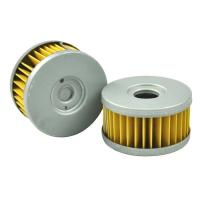 China Custom HF136 Motorcycle Oil Filter for Suzuki GZ250 GN250 TU250 DR350 OEM 16510-38240 for sale