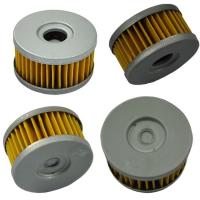 China Custom HF136 Motorcycle Oil Filter for Suzuki GZ250 GN250 TU250 DR350 OEM 16510-38240 for sale