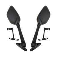 China Carbon fiber color Side Mirrors for Yamaha NMAX 155 125 150 Motorcycle Rearview Mirror for sale