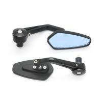 China Aluminum Alloy Motorcycle Side Mirror Rearview Mirror for Motorcycle 10.5*5cm Glass Size for sale
