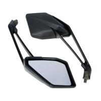 China Black Rearview Bar End Side Mirrors for Kawasaki Z1000 Upgrade Your Motorcycle Now for sale