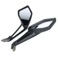 China Black Rearview Bar End Side Mirrors for Kawasaki Z1000 Upgrade Your Motorcycle Now for sale