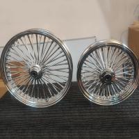 China Steel 21x 3.5 Motorcycle Wheel Rim 21 Inch Fat Spoke Wheels for Harley for sale