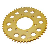 China Enhance Your Motorcycle's Performance with Custom Golden 428 49T Rear Sprocket for sale