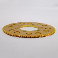 China Enhance Your Motorcycle's Performance with Custom Golden 428 49T Rear Sprocket for sale