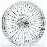 China SPHC Steel Chrome Plated 21 Inch Double Disc Motorcycle Wheels for Harley Davidson for sale