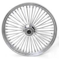 China SPHC Steel Chrome Plated 21 Inch Double Disc Motorcycle Wheels for Harley Davidson for sale