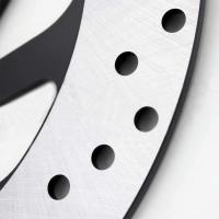 China Custom 267mm Front Brake Disc for Yamaha Scorpio 225 Made Natural Color Black Design for sale
