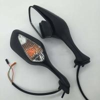 China Lens Color Amber Color Motorcycle Rear View Side Mirrors for Suzuki GSXR 600 750 1000 for sale