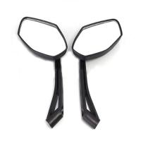 China 16*8.5cm Glass Size Install 8mm Custom Universal Wide Angle Side Rearview Motorcycle Mirrors for sale