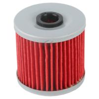 China Red HF123 Motorcycle Oil Filter for Kawasaki KL250 KL650 KLR650 KLX650 and Efficiency for sale