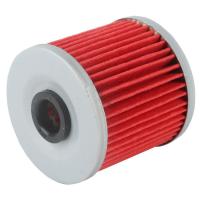 China Red HF123 Motorcycle Oil Filter for Kawasaki KL250 KL650 KLR650 KLX650 and Efficiency for sale