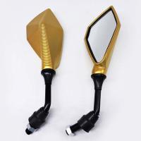 China Custom Motorcycle Rear View Mirror for Electric Scooter 11.5*6cm Glass Size for sale