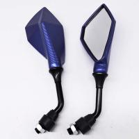 China Custom Motorcycle Rear View Mirror for Electric Scooter 11.5*6cm Glass Size for sale