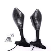 China Custom Motorcycle LED Turn Signal Rearview Side Mirrors Sample Make Sample with ABS for sale