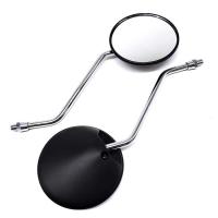 China Convex Surface Black Motorcycle Rearview Mirrors for Honda CG125 XL250 XR250 Customized for sale