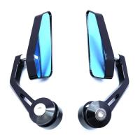 China Custom Universal CNC Anti-Glare Motorbike Side Mirror Bar End Mirrors for Replace/Repair for sale