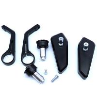 China Custom Universal CNC Anti-Glare Motorbike Side Mirror Bar End Mirrors for Replace/Repair for sale