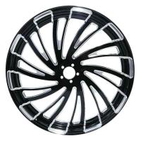 China Harley Davidson 3.5*30 Inch CNC Aluminum Alloy Motorcycle Wheel with Custom Design for sale