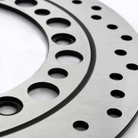 China Stainless Steel 420 2Cr13 Front Brake Disc for Honda GB 250 Clubman in Natural Color for sale