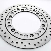 China Stainless Steel 420 2Cr13 Front Brake Disc for Honda GB 250 Clubman in Natural Color for sale
