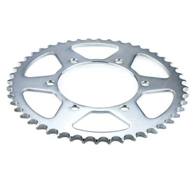 China Customized Steel 48T Motorcycle Rear Sprocket for Yamaha YZF R6 R6S Natural Color for sale