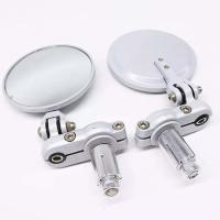 China Universal Motorcycle Side Mirror with Gold Aluminum Alloy Material and Folding Design for sale
