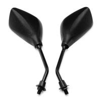 China Iron Rod Plastic Housing Motorcycle Rear View Mirrors Side Mirror Universal 8mm 10mm for sale