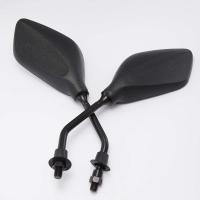 China Iron Rod Plastic Housing Motorcycle Rear View Mirrors Side Mirror Universal 8mm 10mm for sale